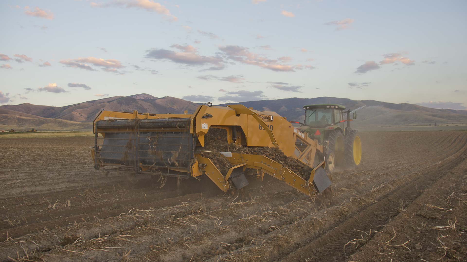 6500 Series Windrowers: Fast, High-Capacity Potato Harvesting Machines