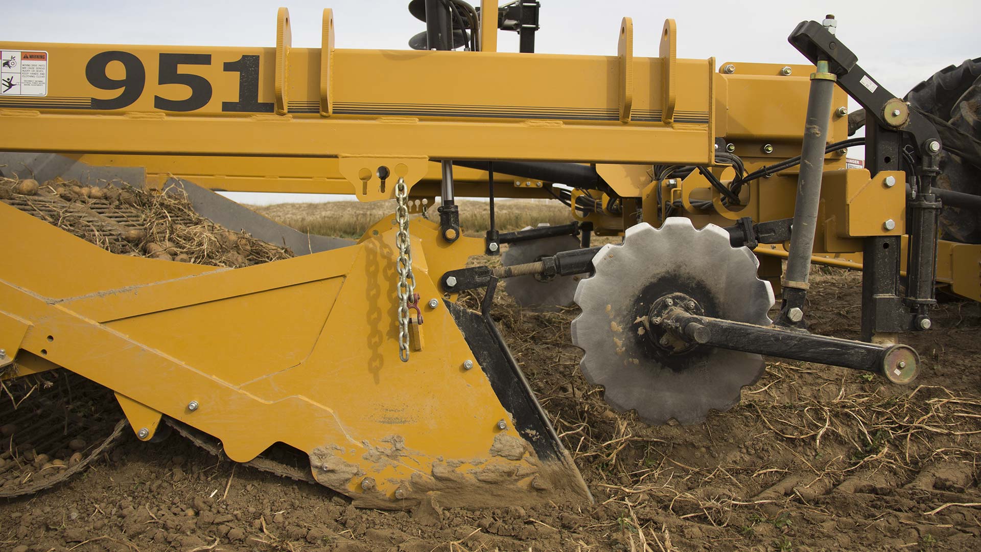 The Legacy Class Potato Digger with True Rock Protection